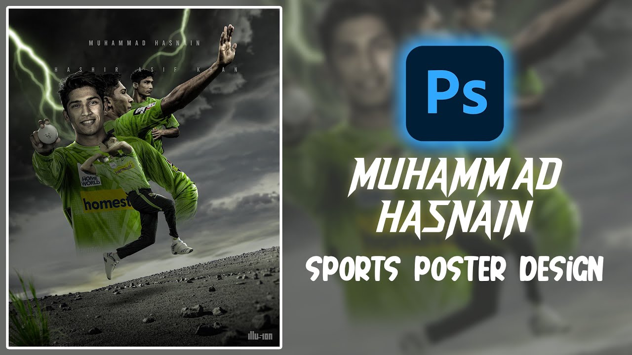 Muhammad Hasnain | Poster Design in Hindi/Urdu ( Photoshop ) - Episode ...