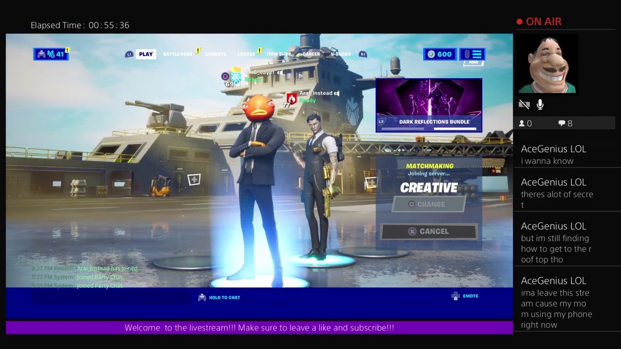 Fortnite Live oceania and Asian servers(Birthday stream) - YouTube