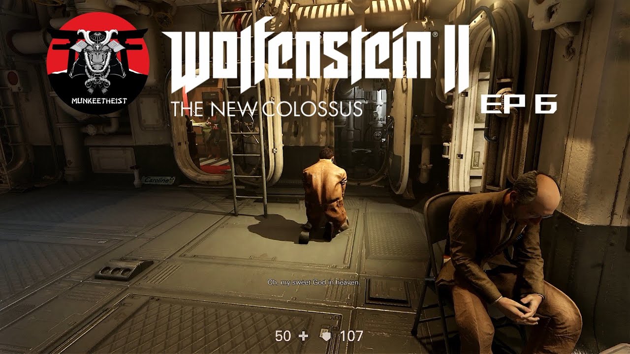 Wolfenstein II:- The New Colossus - One Man And His Holy Throne - YouTube