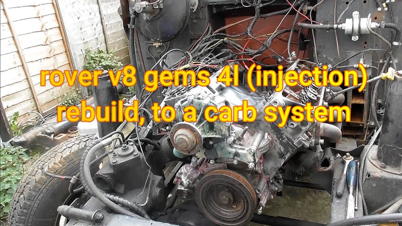 converting a rover v8 gems , to carbs, you need to now how - YouTube