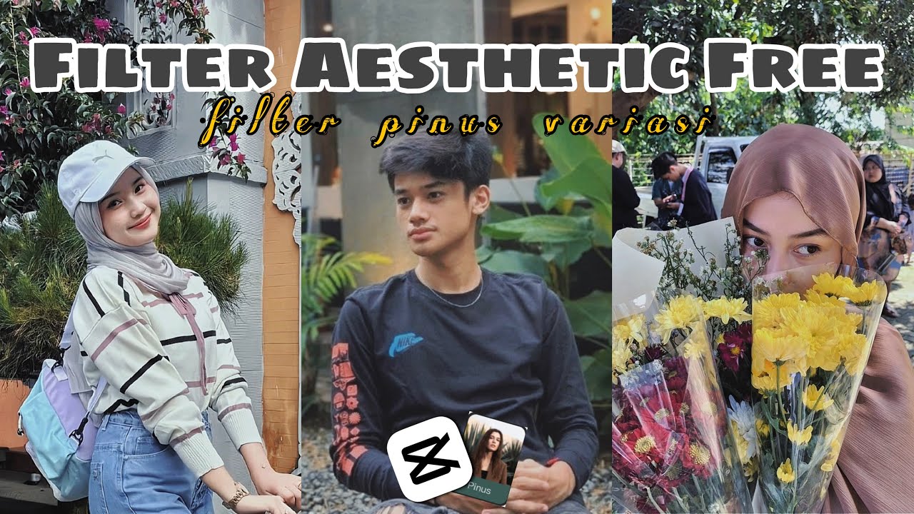 Filter capcut aesthetic || Filter terbaru viral capcut gratis - YouTube