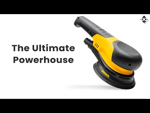 New Mirka DEROS RS 600 | The Rotary Power House Sander