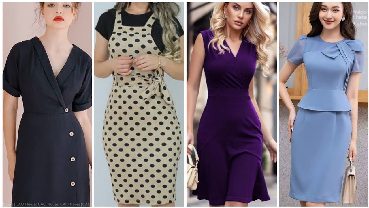 Bodycon Slim Sheath Column Boho Dress design - YouTube