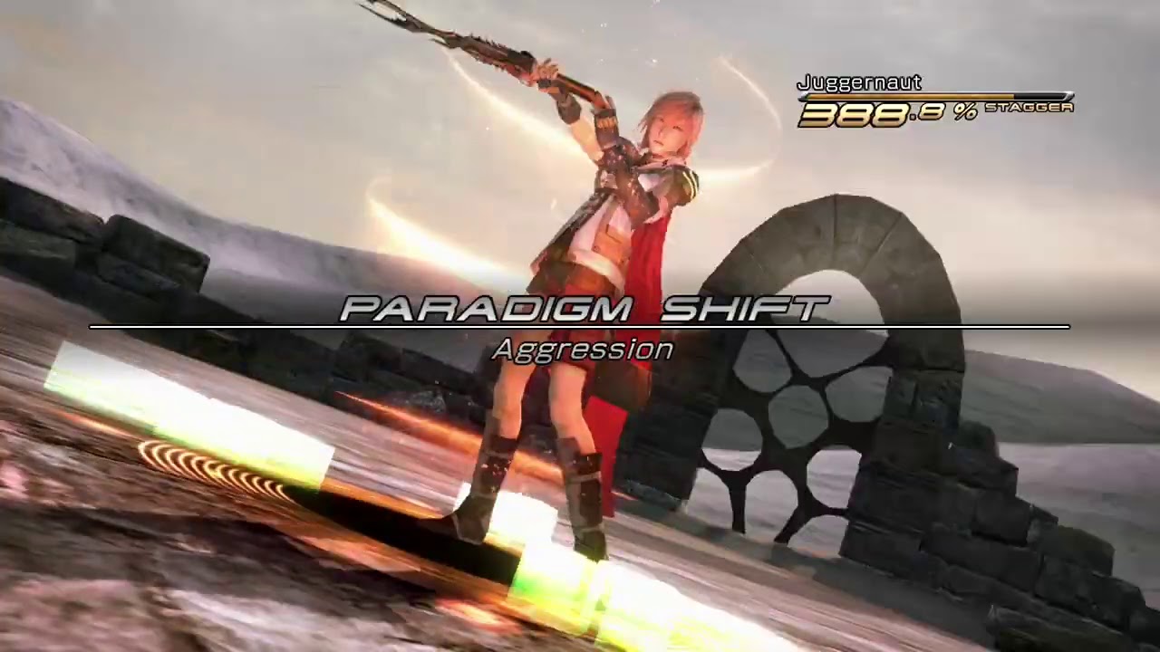 FINAL FANTASY XIII mission 61 Juggernaut 5 star - YouTube