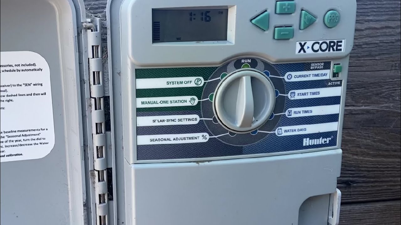 Como programar RELOJ AUTOMATICO(TIMER) para REGAR el JARDIN (IRRIGACION ...
