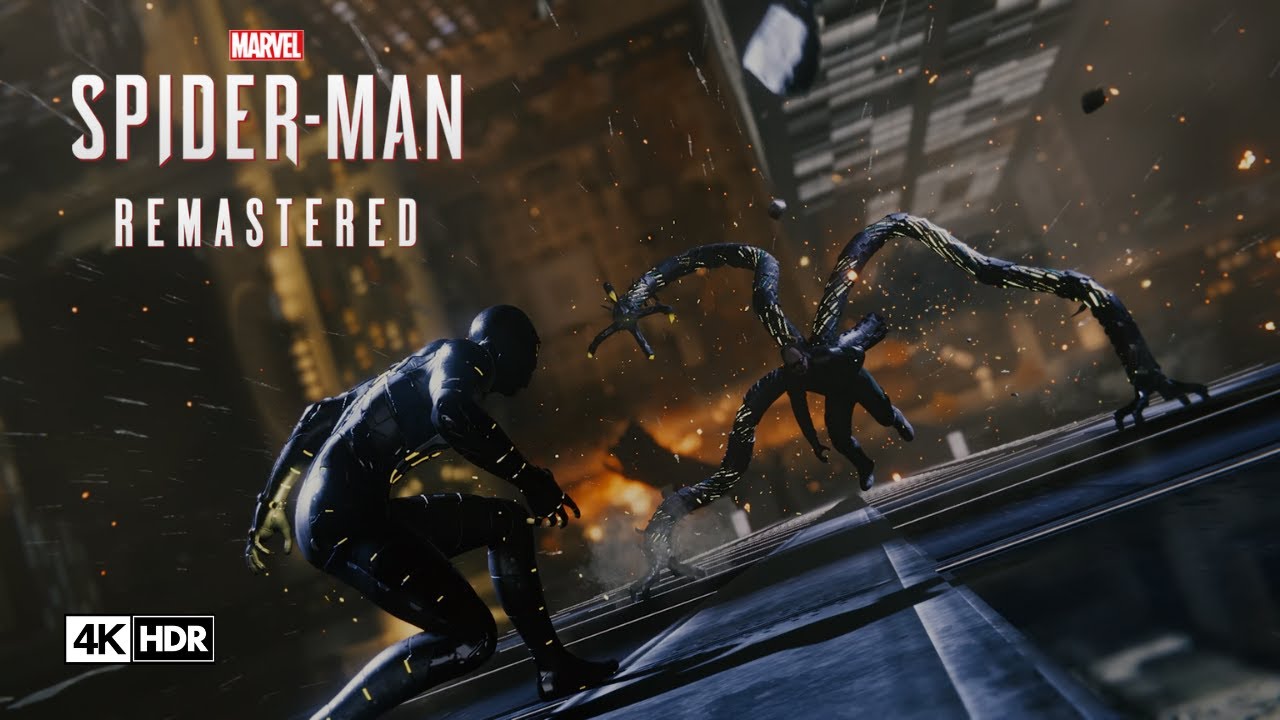 Marvel’s Spider-Man Remastered: Spiderman Vs Doctor Octopus (Otto ...