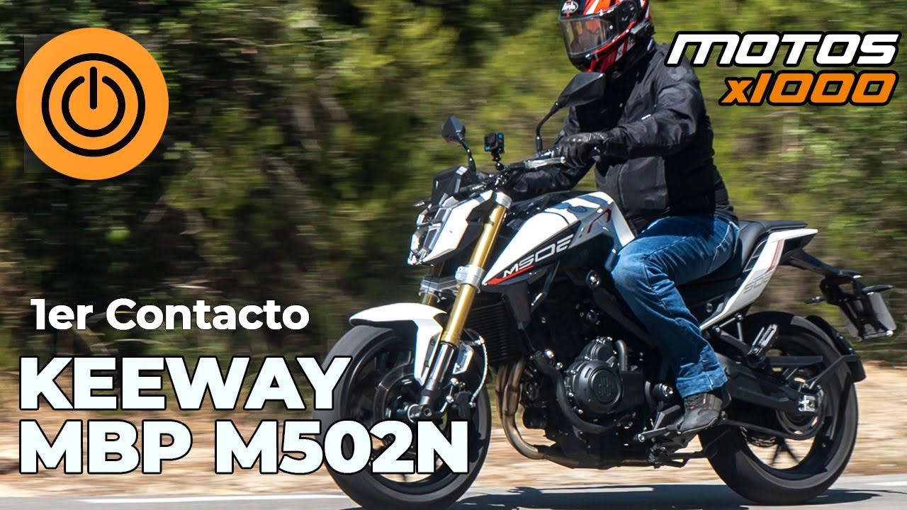 Keeway MBP M502N | Motosx1000 - YouTube