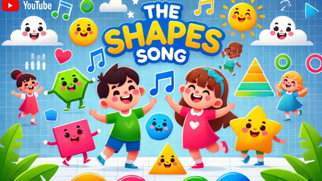 The Shapes Song (with lyrics) - YouTube