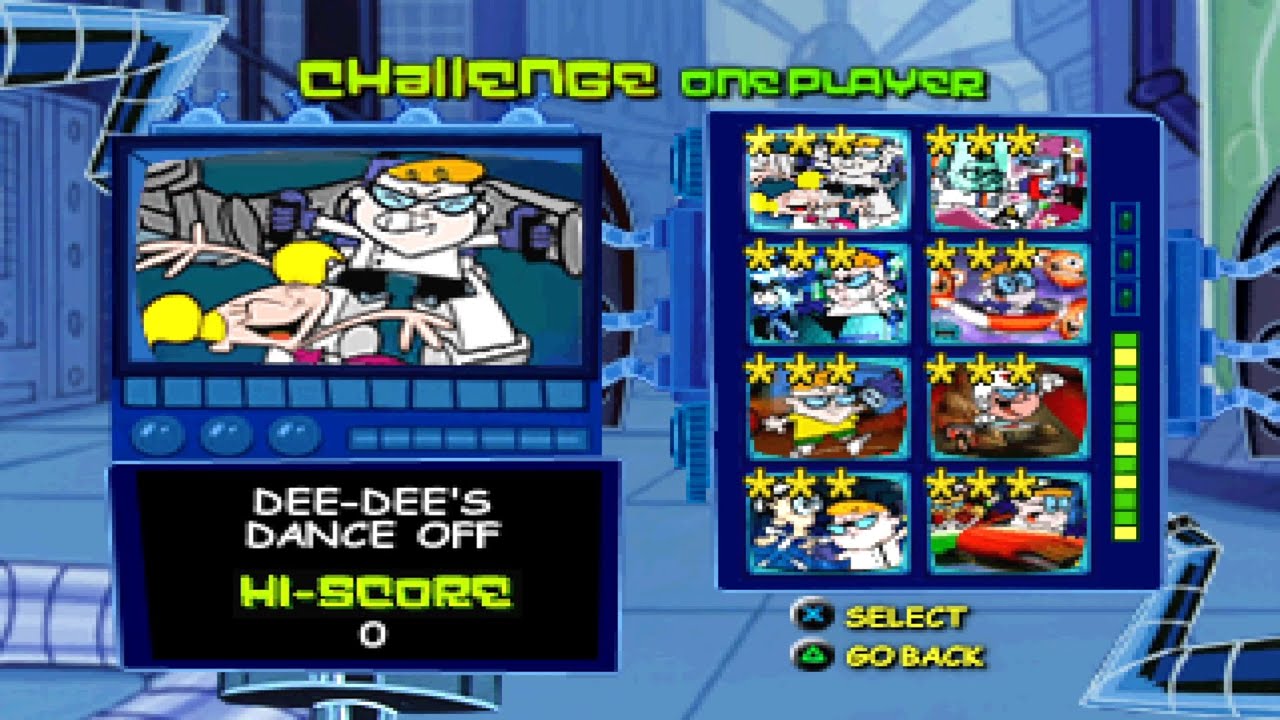 Dexter's Laboratory: Mandark's Lab? All Minigames [PS1] - YouTube