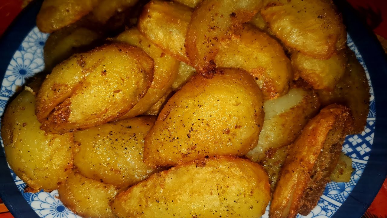 unas deliciosas papas fritas facil de preparar 😋🥰 - YouTube