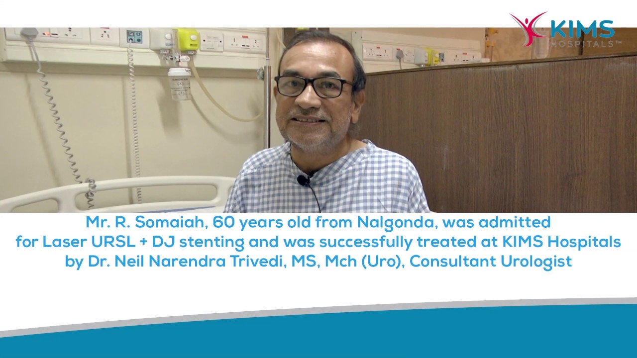 Mr. R. Somaiah's Testimonial :: URSL :: Dr. Neil Narendra Trivedi - YouTube