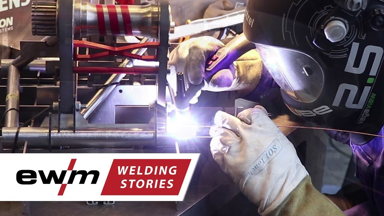 EWM WELDING STORIES: TU Berlin baut neue Rennwagen - YouTube