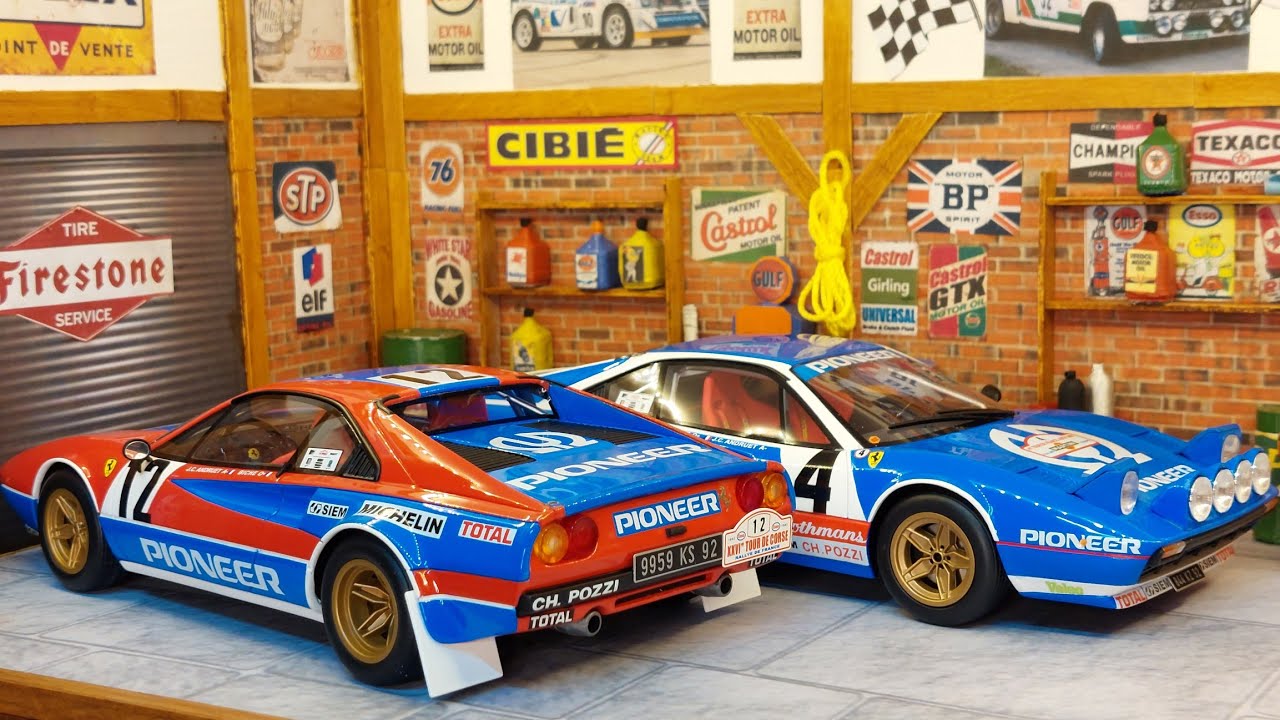 WRC Collection Ferrari 308 GTB Pioneer Gr.4 J.C Andruet-Biche Rally ...