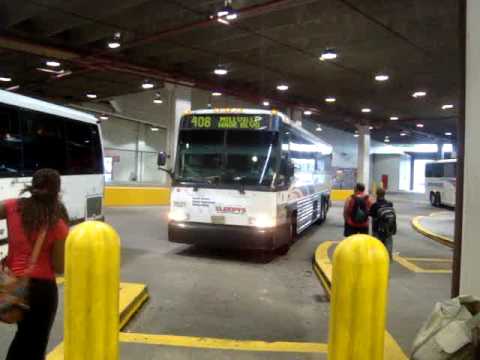 NJ Transit Route 408 arrives 45 min late - YouTube