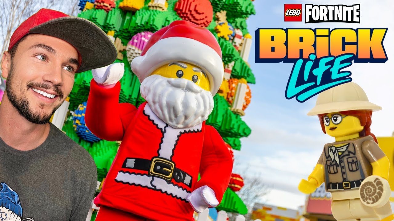 Christmas Party in LEGO Fortnite Brick Life: New LEGO Life Sim!: Part 4 ...