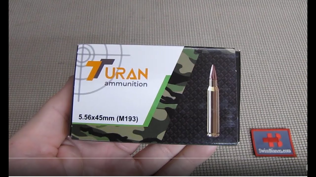 turan 5.56 nato - m193 - YouTube