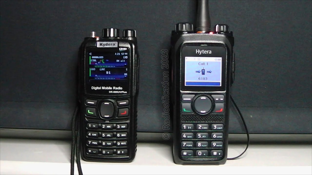 DMR Single Frequency Repeater on the Hytera PD985 - YouTube