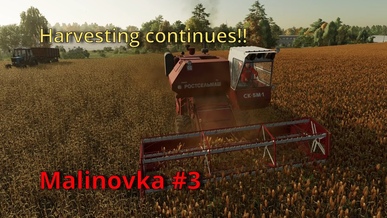 FS22 | Malinovka | #3 | Timelapse | PC - YouTube