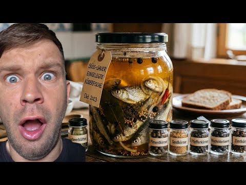 Köderfisch eingelegt in Süs Sauer Sud | Kann das schmecken 🤤🎣