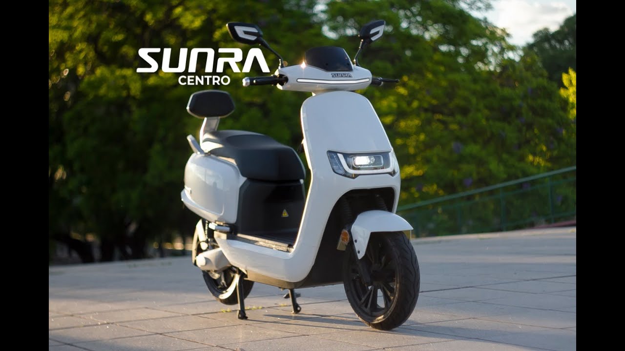 Scooter eléctrico Sunra Robot - Sunra Centro - YouTube