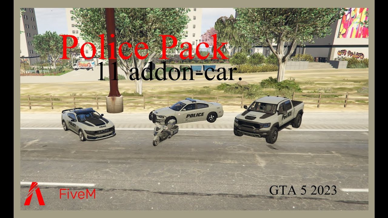 GTA 5 FREE FOR VIP Police Pack no ELS FiveM ready. - YouTube