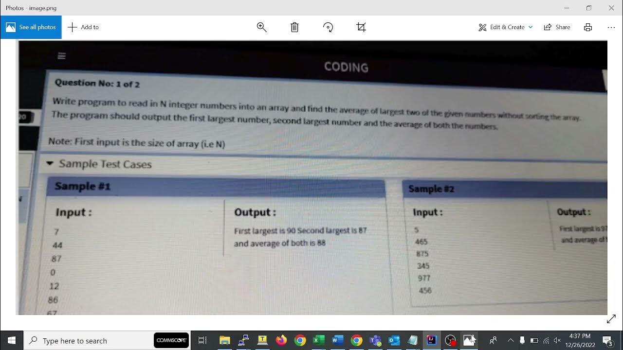 #Zensar #coding Questions solved in #java #Onlinelearing #zensartech #onboarding - YouTube