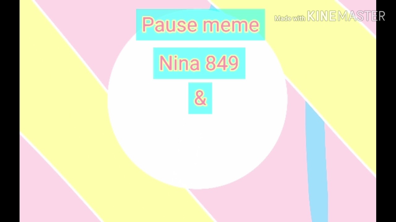 Pause meme (fake collab) tag: #InezFakeCollab - YouTube