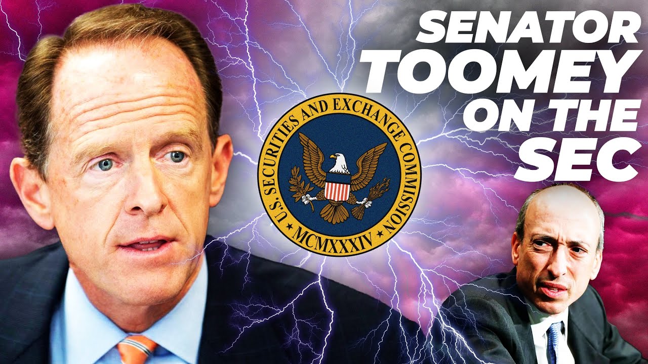 LIVE: Senator Pat Toomey's Concerns about the SEC & Crypto - YouTube