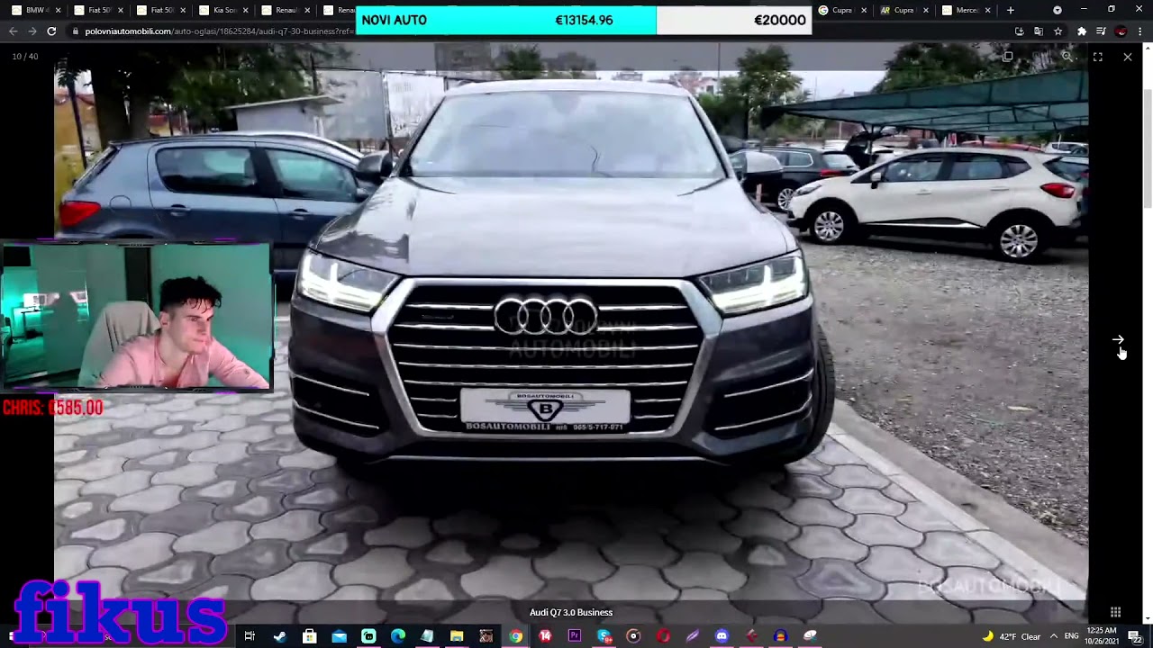 SIMI REAKCIJA NA AUDI Q7, MAZDA 6, ALFA ROMEO 4C - YouTube