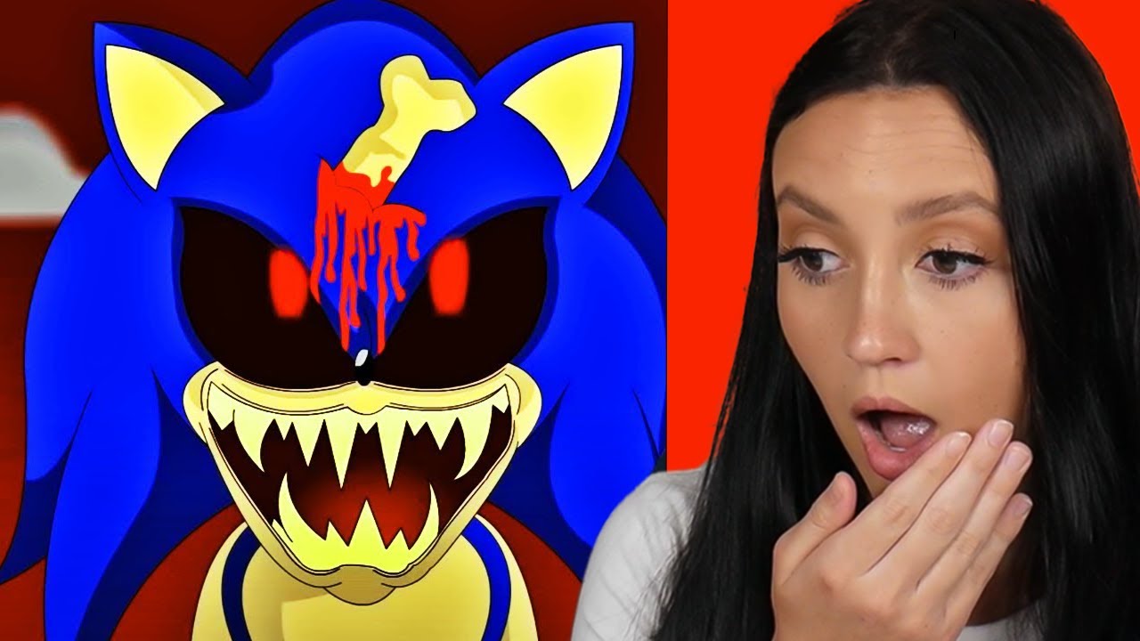 I'm NEVER Watching SONIC EXE Again!!! | Terrified Reaction - YouTube