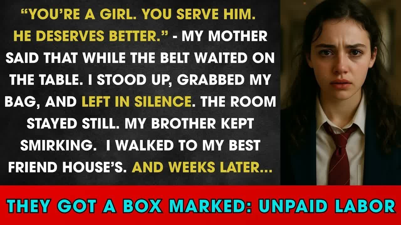 My Mom Said ＂＂You’re a Girl—You Serve Him.＂＂ I Just Walked Out Holding ...