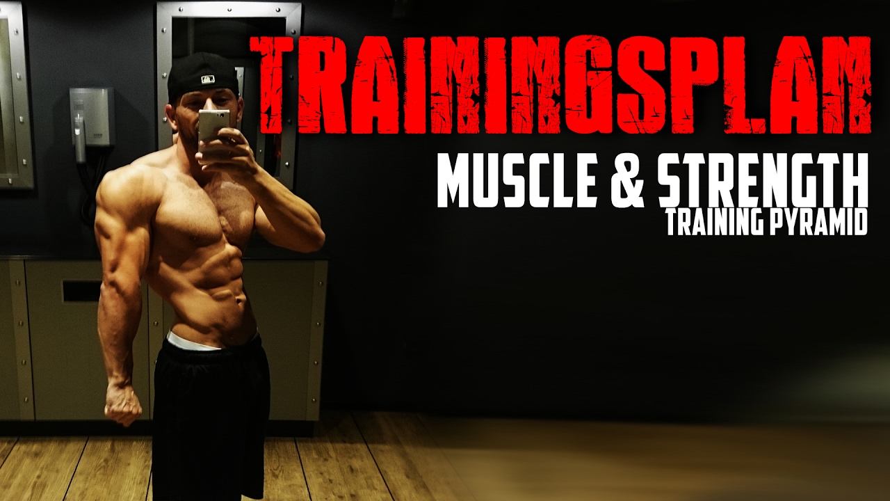 TRAININGSPLANUNG: Die MUSCLE & STRENGTH TRAINING PYRAMID - YouTube