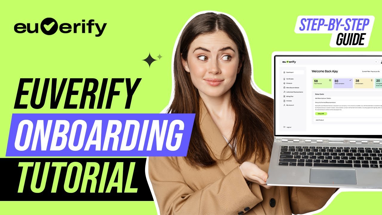 Euverify Onboarding Guide: EU Authorised Representative Appointment - YouTube