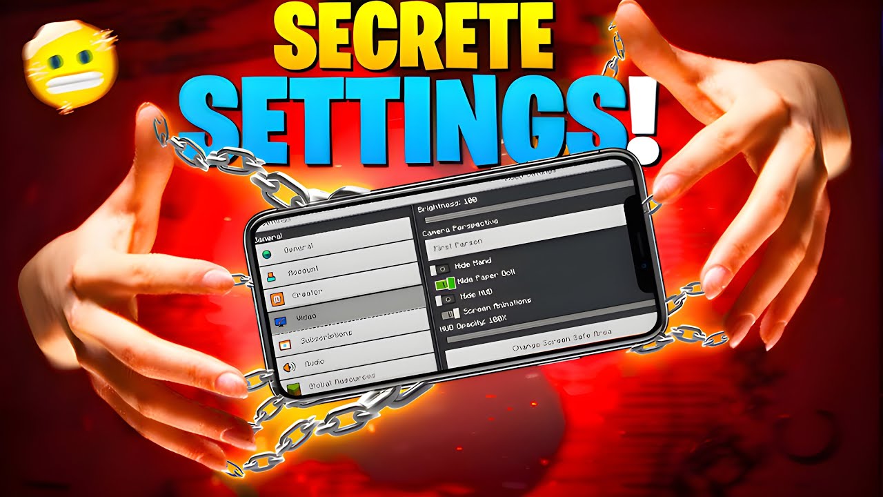 10 Best Minecraft Settings For Minecraft PE !! Best MCPE Settings ...