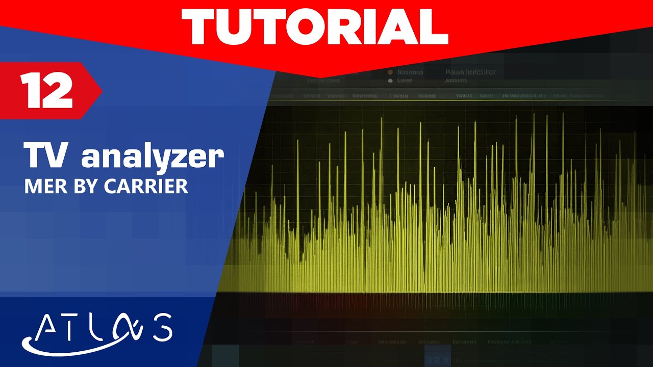 ATLAS NG tutorial: [12] TV Analyzer - MER by carrier - YouTube