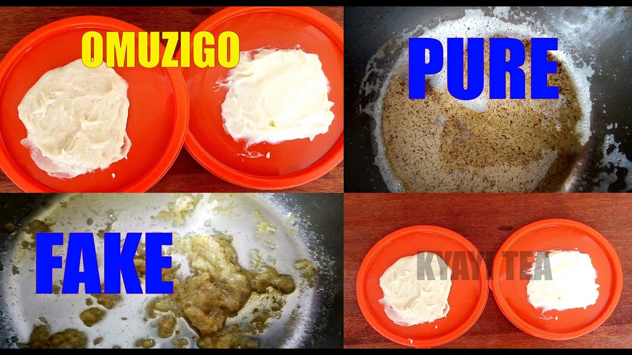 Omuzigo Omuganda Omutufu Bagukebela Webati FAKE GHEE VS PURE GHEE - YouTube