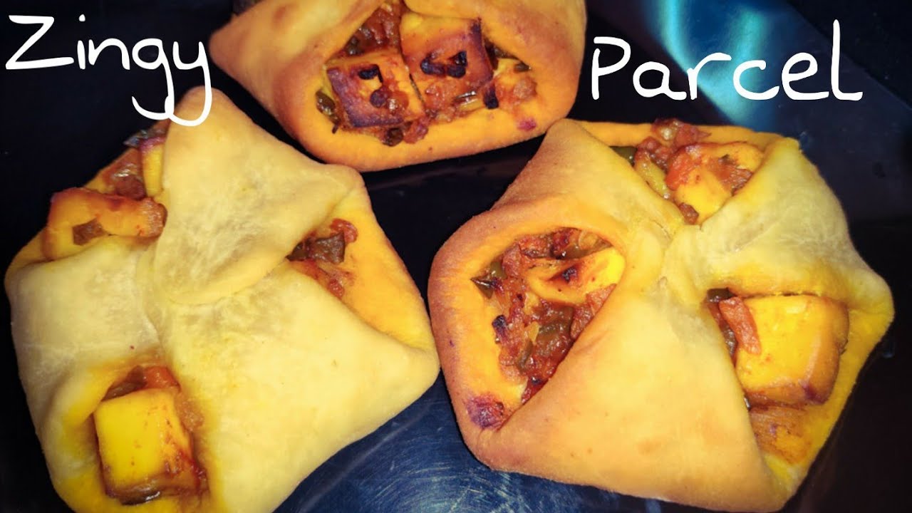 Dominos Style Zingy Parcel Recipe with No Cheese, No Oven | Zingi ...
