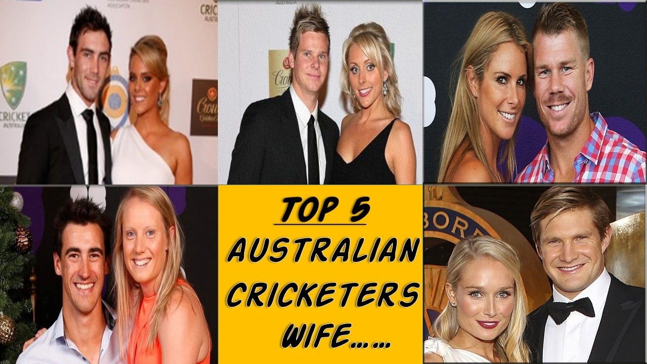 Top 5 Australian cricketers with their lovely and beautifull wife ...
