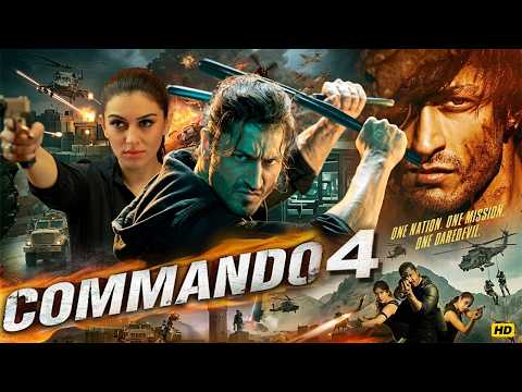 Commando 4 New Hindi Movie 2026 | Vidyut Jammwal, Adah Sharma | High-Octane Action