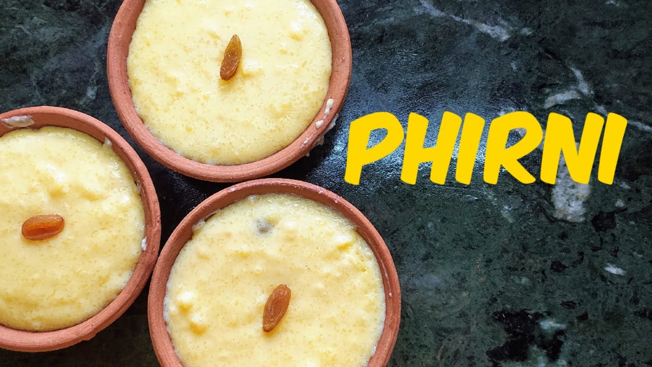 Phirni recipe/Firni recipe/Eid Special recipe - YouTube
