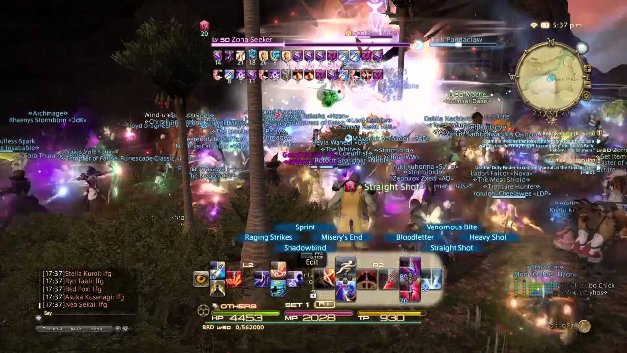 FF14 arr Hunt Zona Seeker - YouTube