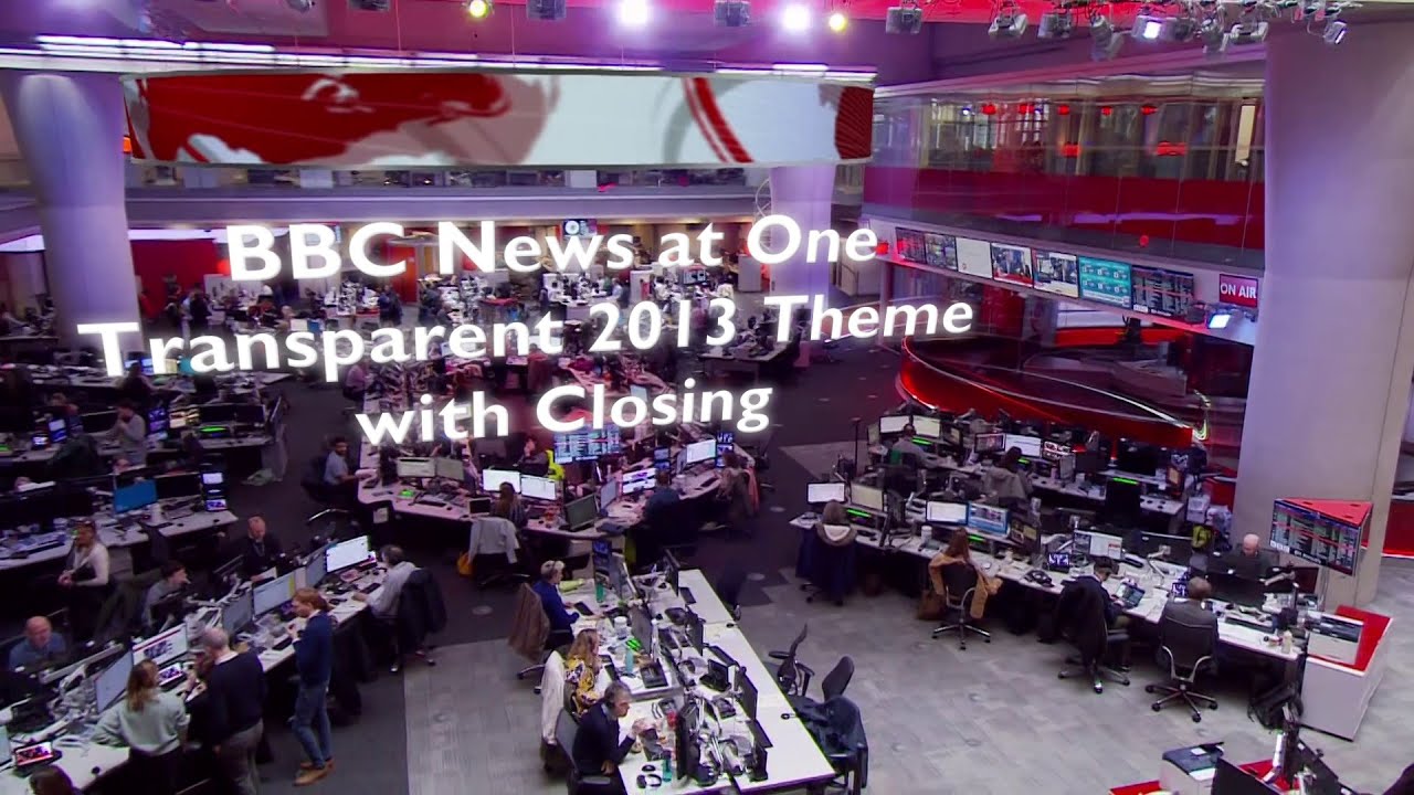 BBC News at One Transparent Theme 2013 with Closing - YouTube