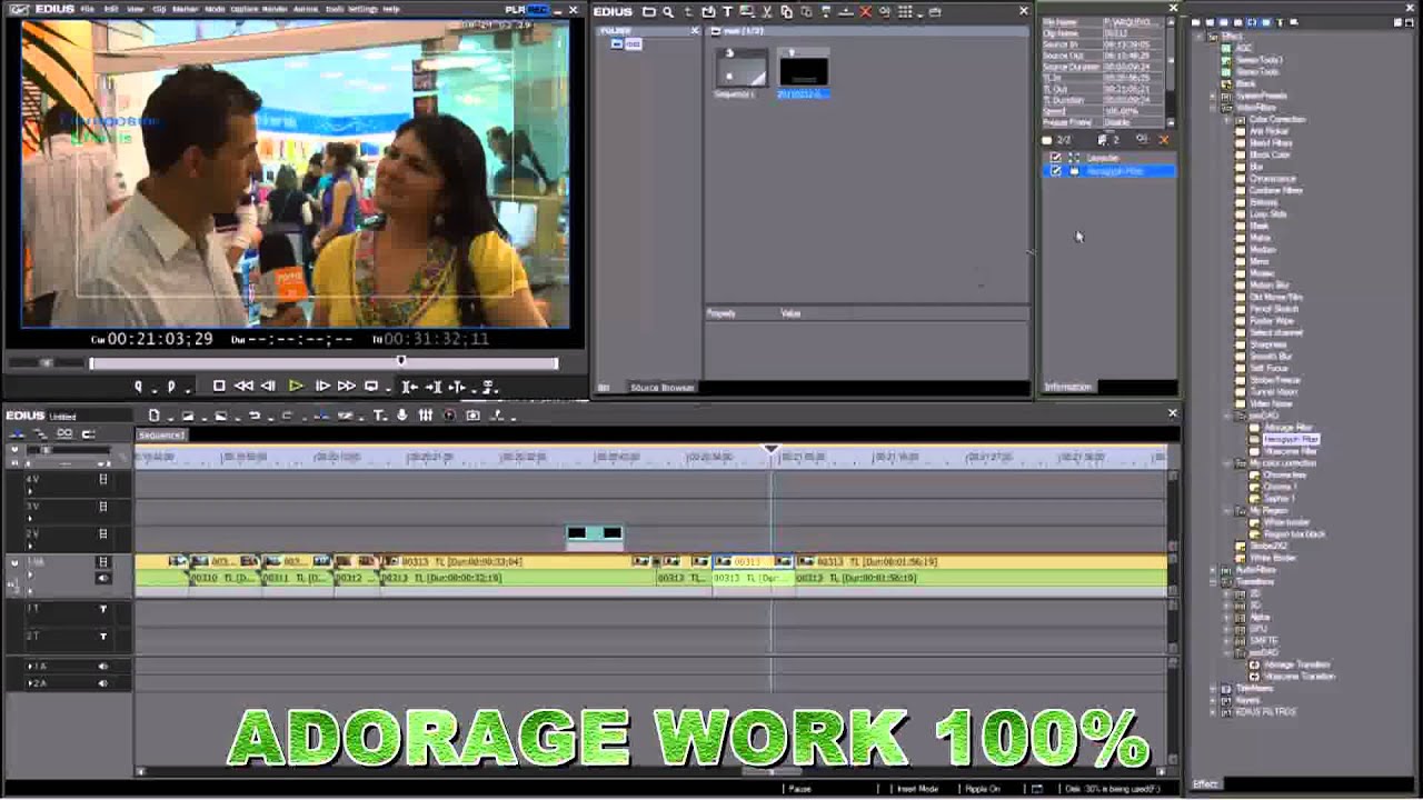 GRASS VALLEY EDIUS 6.02 - YouTube