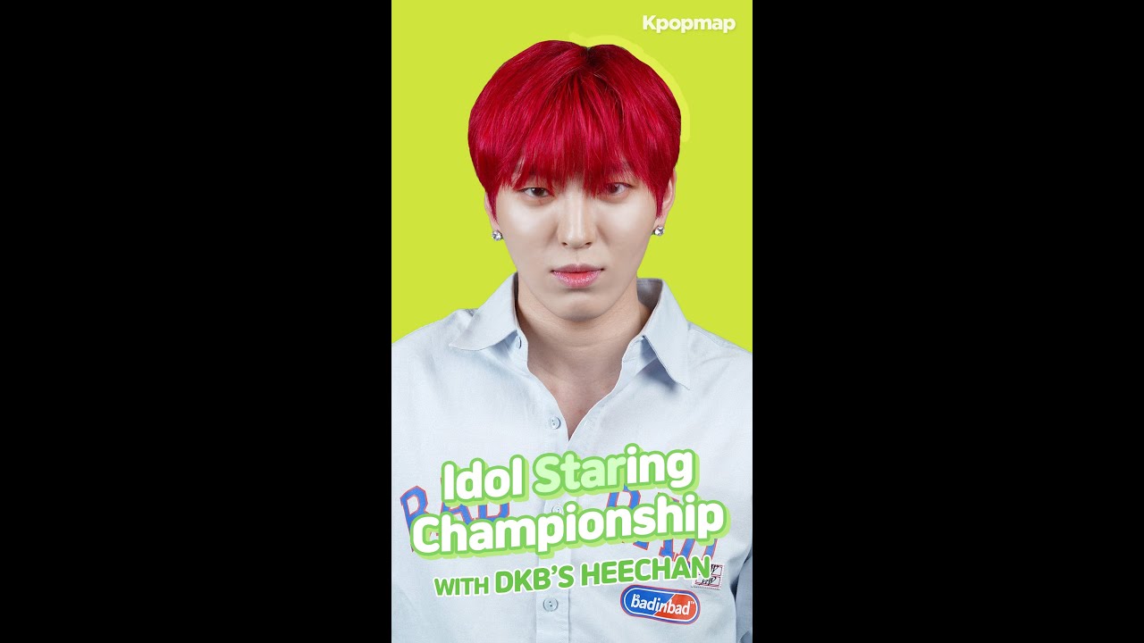 DKB X Kpopmap Idol Staring Championship | Challenger: HEECHAN - YouTube