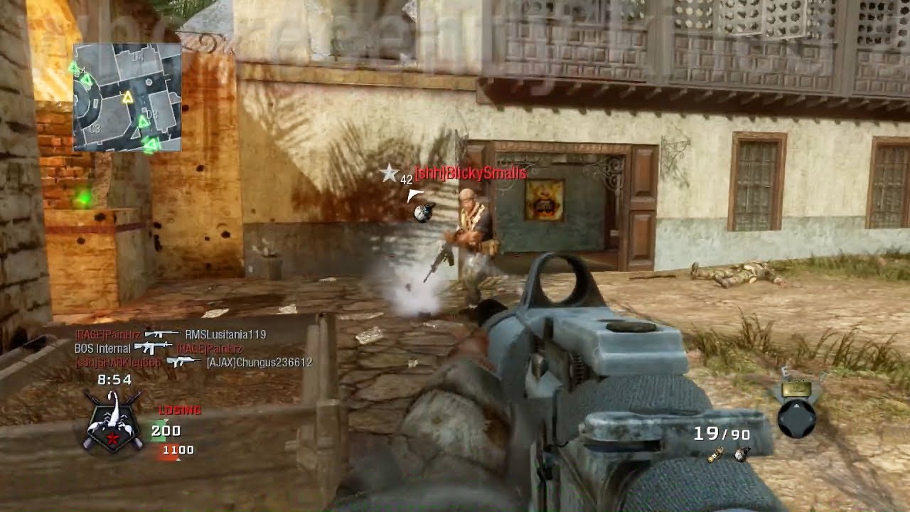 Call of Duty: Black Ops 1 Team Deathmatch on VILLA! (THROWBACK) - YouTube