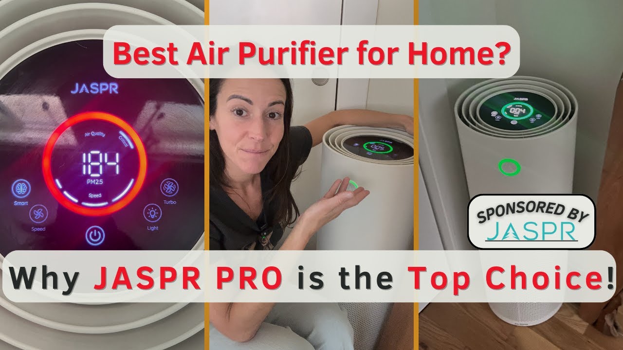 Best Air Purifier For Your Home? Why I Choose Jaspr! - YouTube