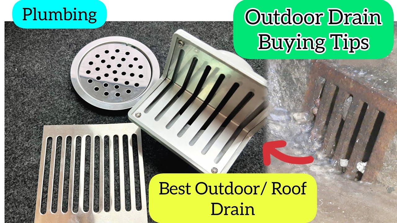 Best Outdoor Drain for Your Home | Outdoor Drain Selection Guide | Top ...