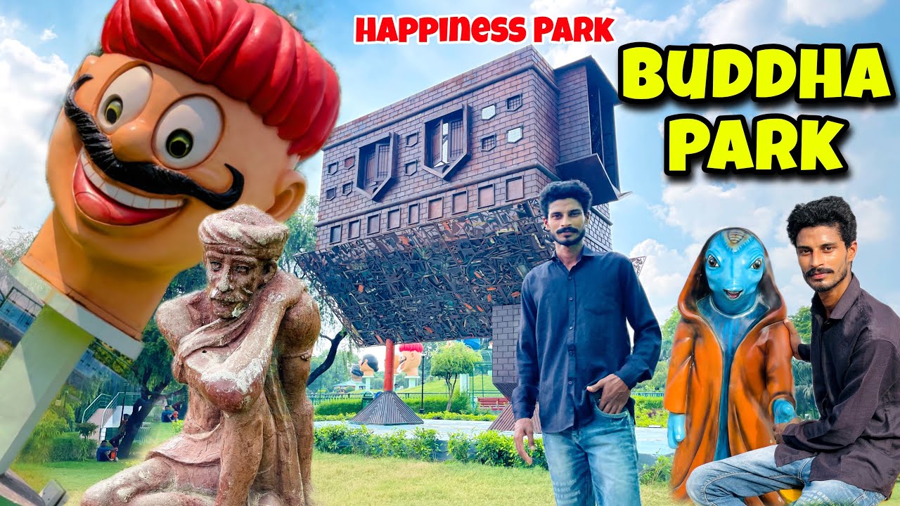 Happiness Park Lucknow | Gautam Buddha Park Lucknow 😍 | Waste To Wonder ...