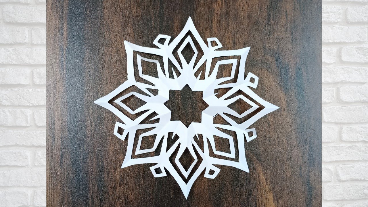 How to Make a Paper Craft design|| Easy Paper Crafts || Tutorial video ...