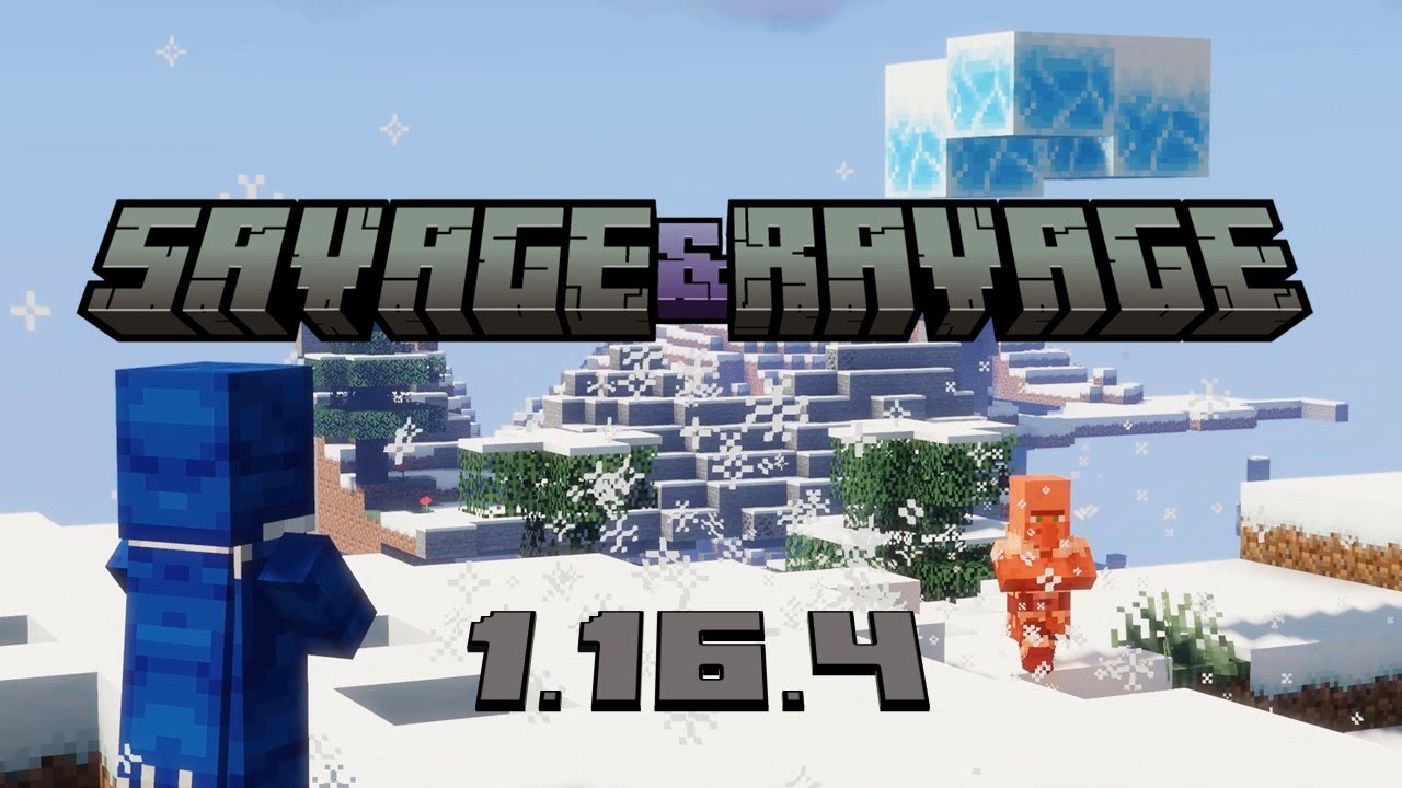 Savage & Ravage 1.16.4 - Actualización de Mod - YouTube